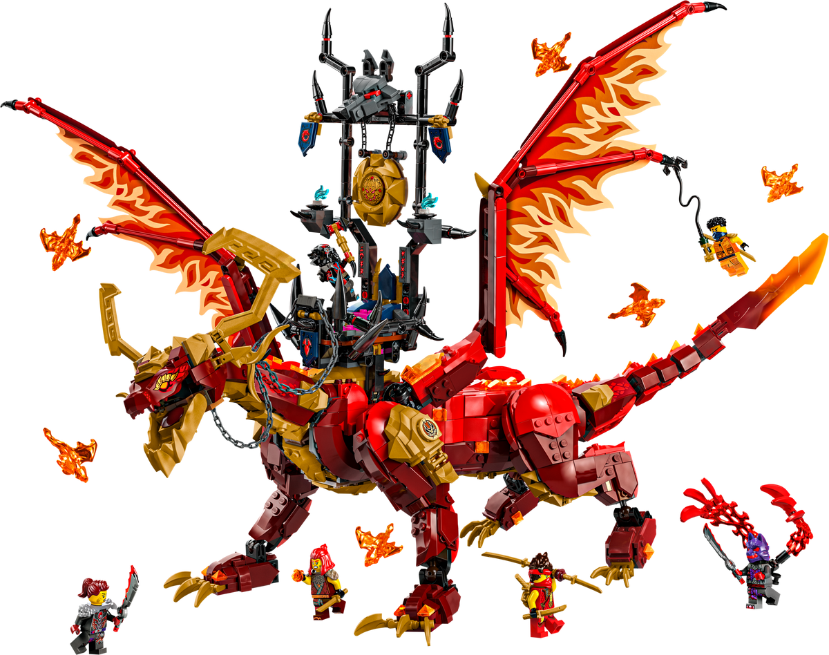 NINJAGO® Source Dragon of Motion Adventure Toy 71822 Building Kit (171 – Ample Technologies Pvt Ltd