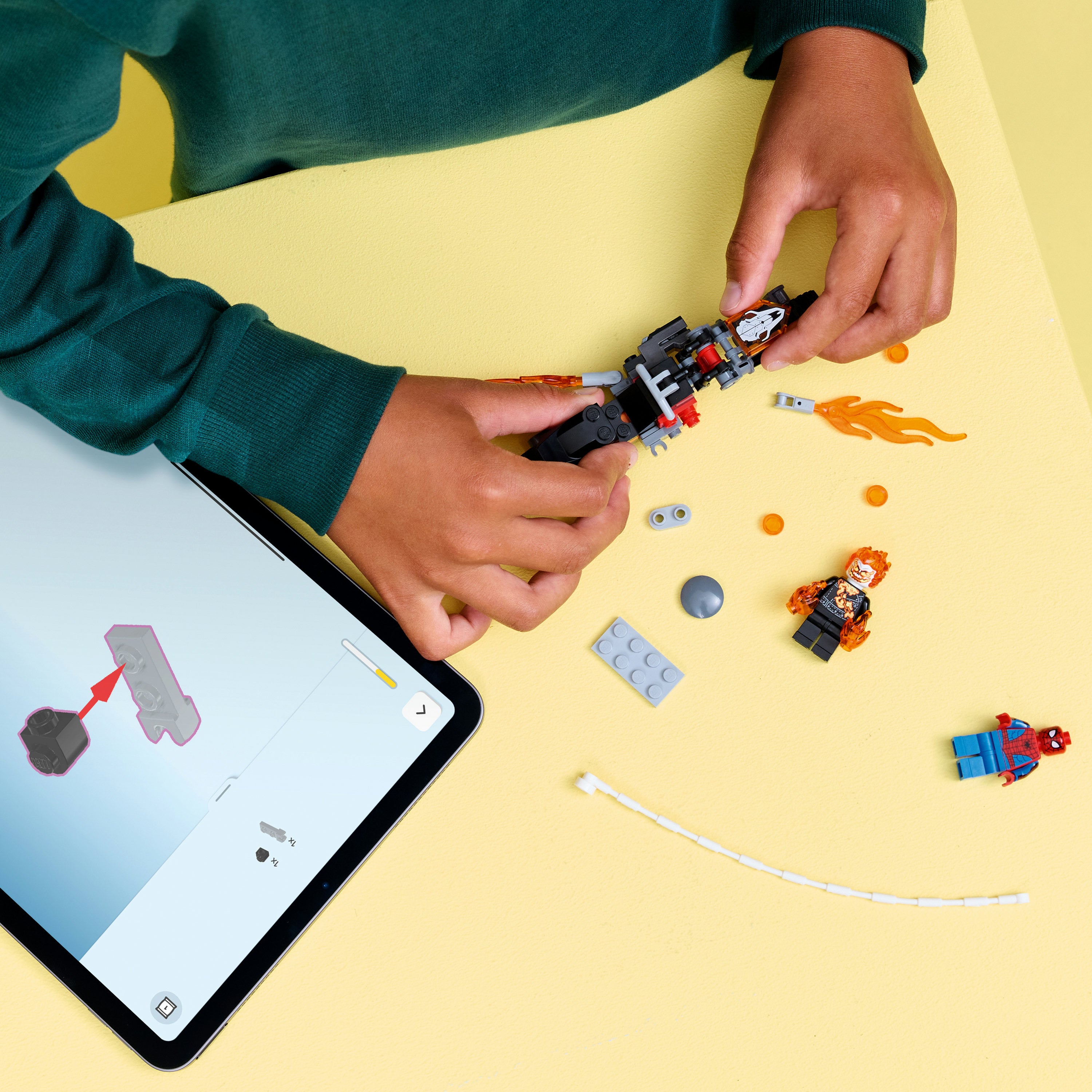 LEGO® ? Marvel Spider-Man vs. Ghost Rider Motorcycle 76335 – lego ...