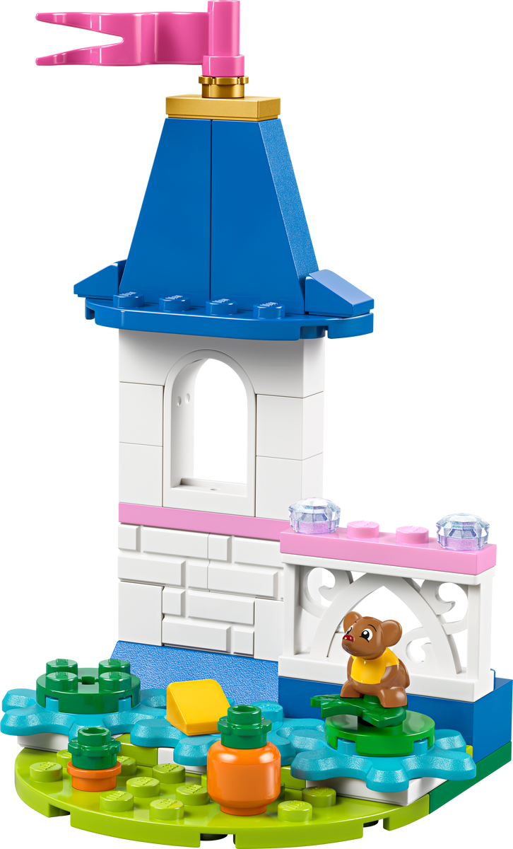 Cinderella's Mini Garden Castle 30695 Building Kit (52 Pieces) – Ample ...