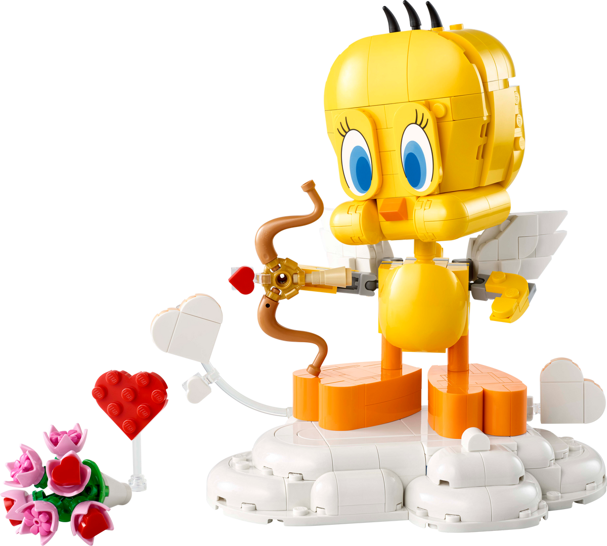 Looney Tunes™ Sweetheart Tweety Bird Figure Display Building Kit 40824 ...