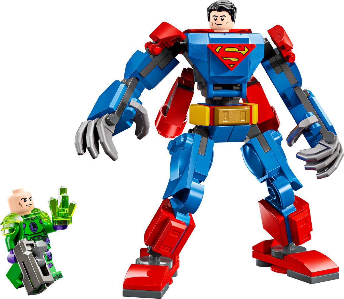 LEGO Dc Superman Mech Vs Lex Luthor Super Hero 76302 Building Set ...